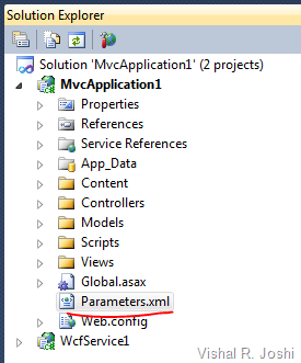 Vishal Joshi's Tangent: Web Deploy Parameterization in Action